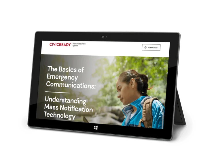 Mass Notifications | Basics of Emergency Communications eBook