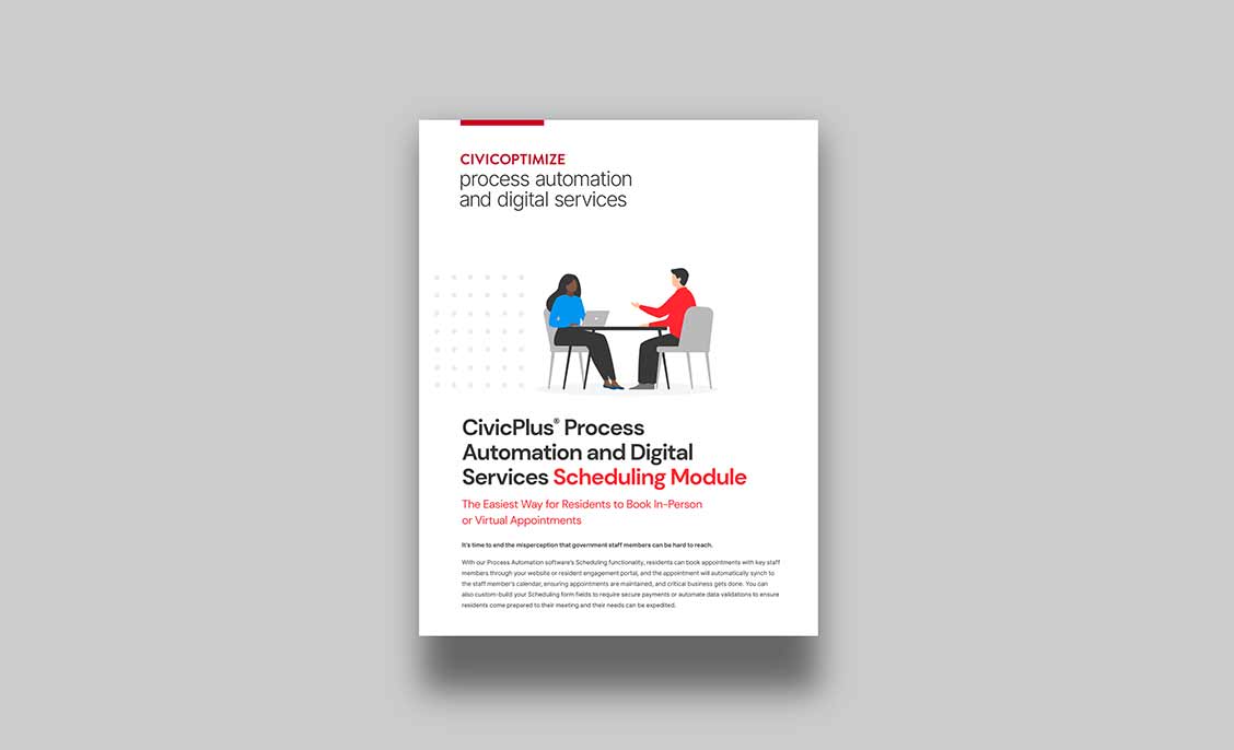 Process Automation Fact Sheet Scheduling Module