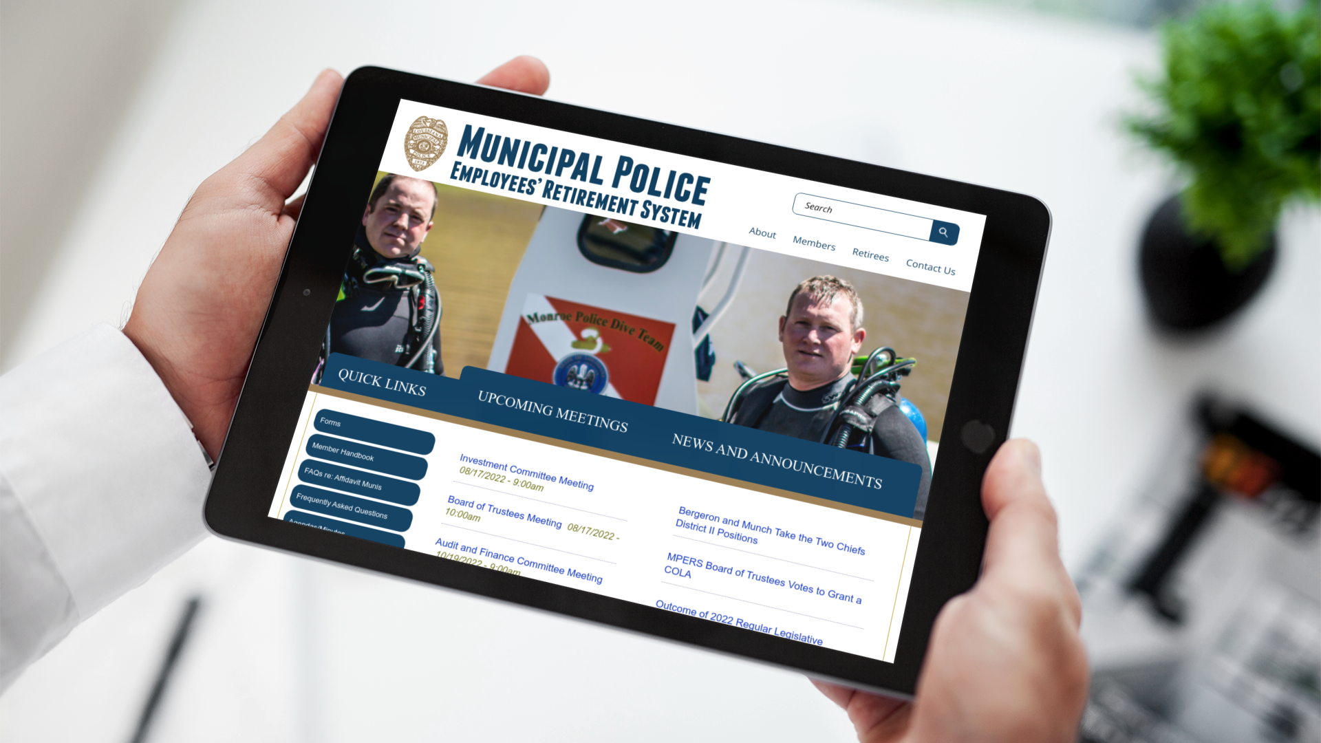 Municipal Police Employees Retirement System, Louisiana