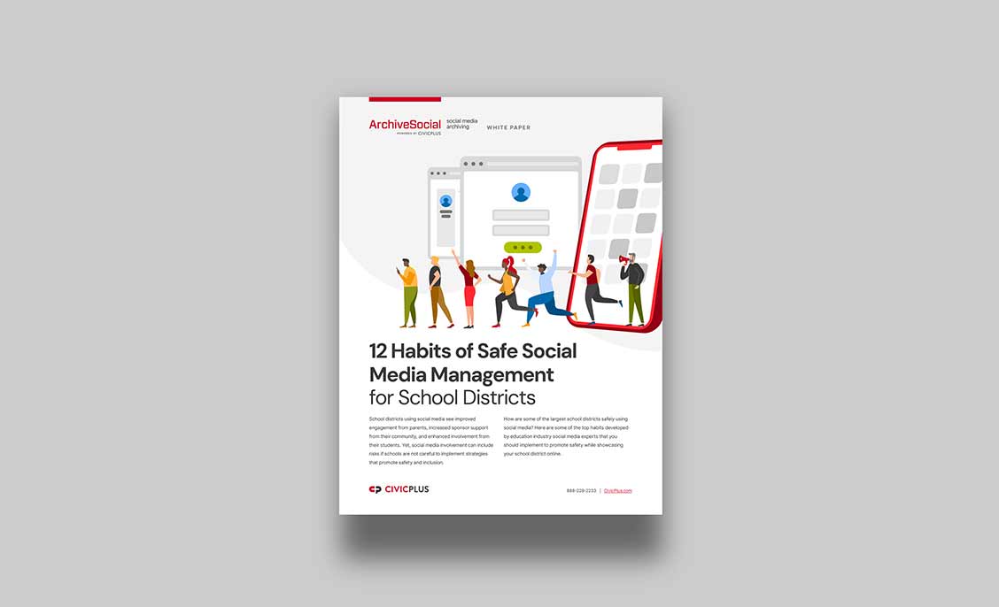 12 Habits of Safe Social Media for Schools - CivicPlus