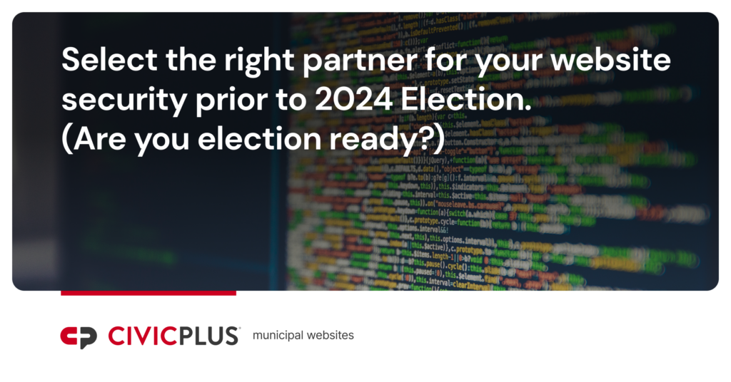 Election Security Landscape Fact Sheet | CivicPlus