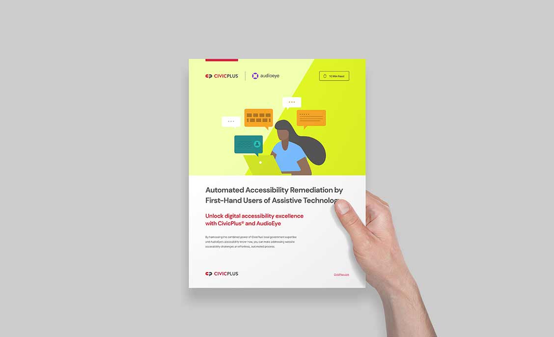 Automated Accessibility Remediation Technology Civicplus