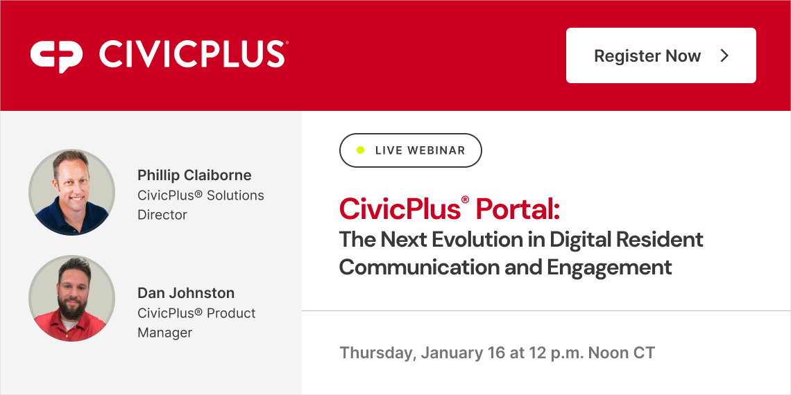 CivicPlus Portal: Next in Digital Resident Engagement