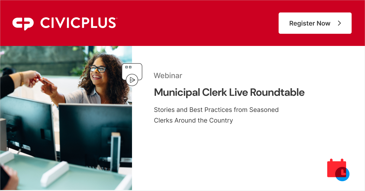 Watch On Demand - Clerk Live Roundtable - CivicPlus