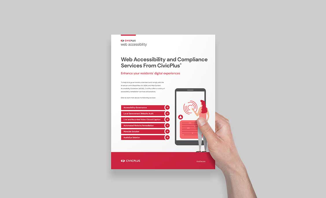 Web Accessibility and Compliance Services From CivicPlus® - CivicPlus