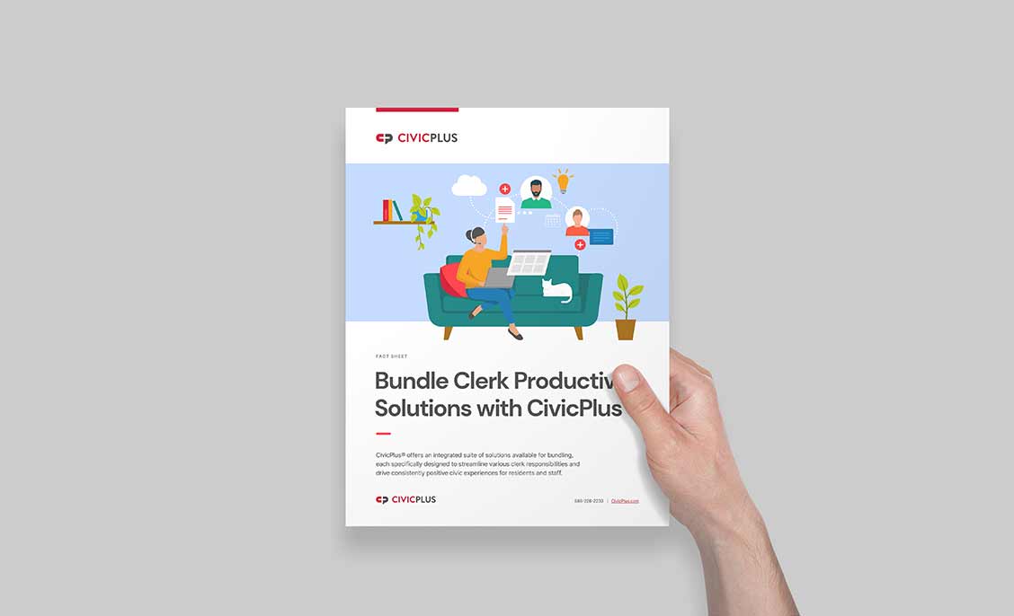 Bundle Clerk Productivity Solutions with CivicPlus® - CivicPlus