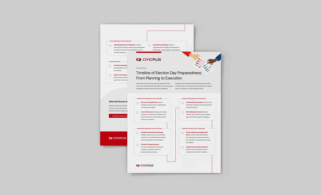 Timeline of Election Day Preparedness: Planning to Execution - CivicPlus