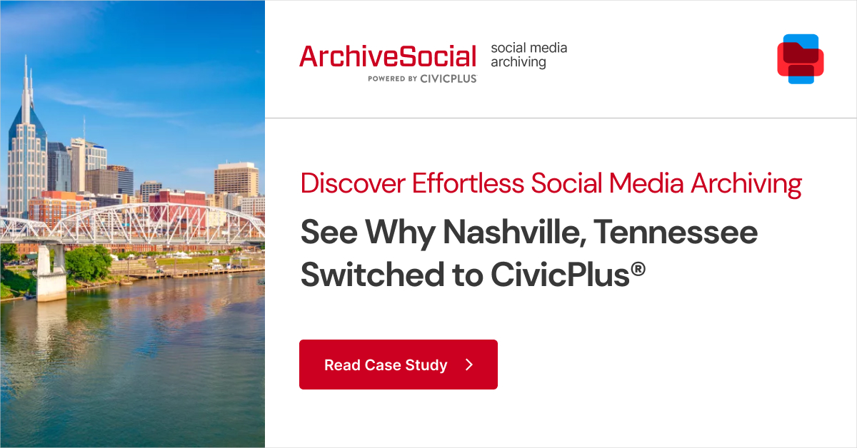 Why Nashville Switched to CivicPlus® Archiving - CivicPlus