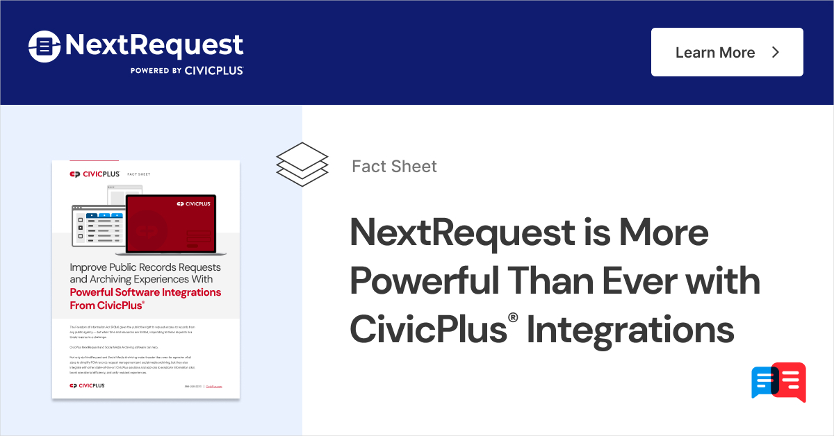 Boost Efficiency, Compliance, and Transparency With NextRequest - CivicPlus