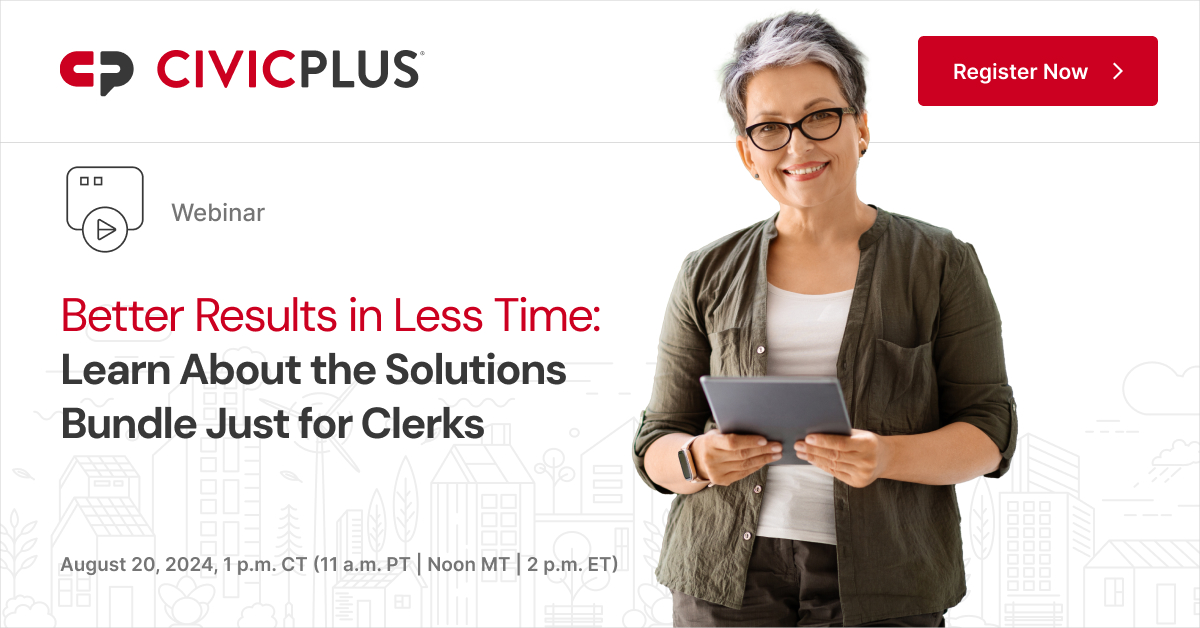 Clerk Workload: Efficiency & Transparency Bundle - CivicPlus