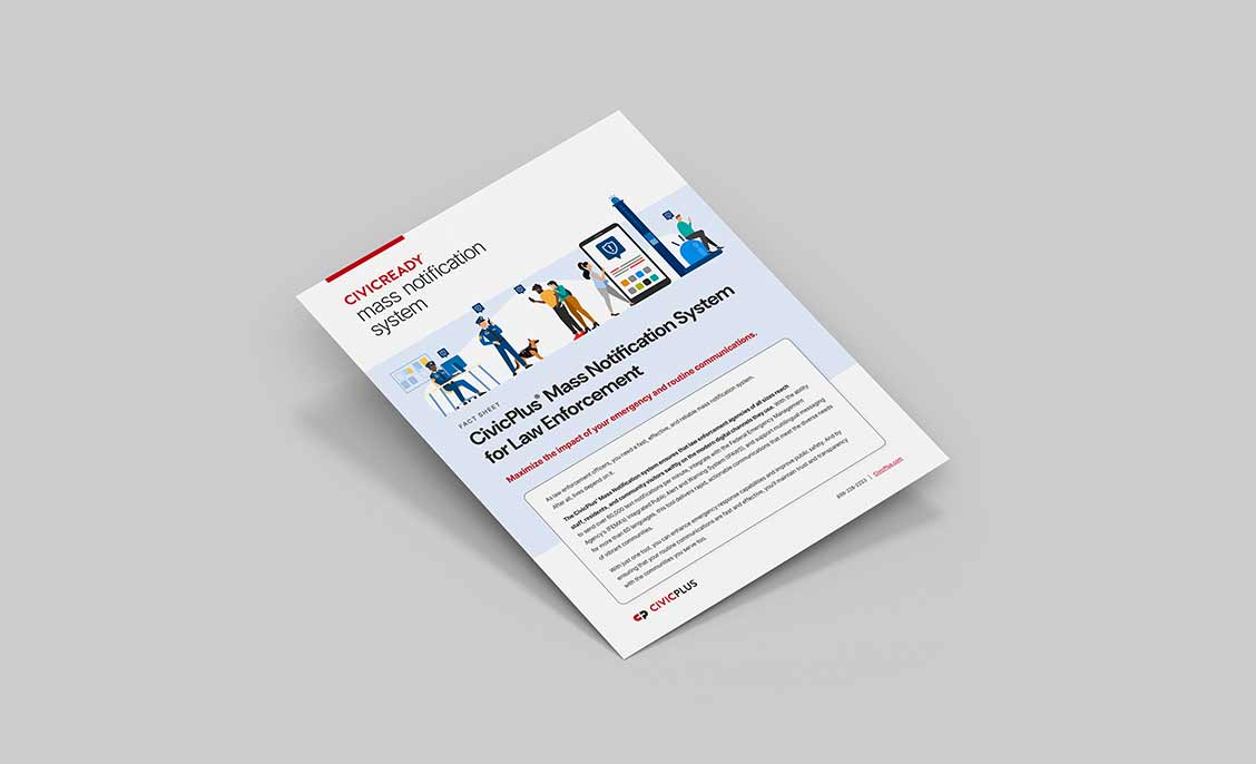 CivicPlus® Mass Notification System for Law Enforcement - CivicPlus